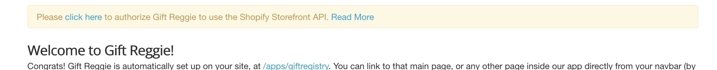 Storefront API Access – Modd Apps